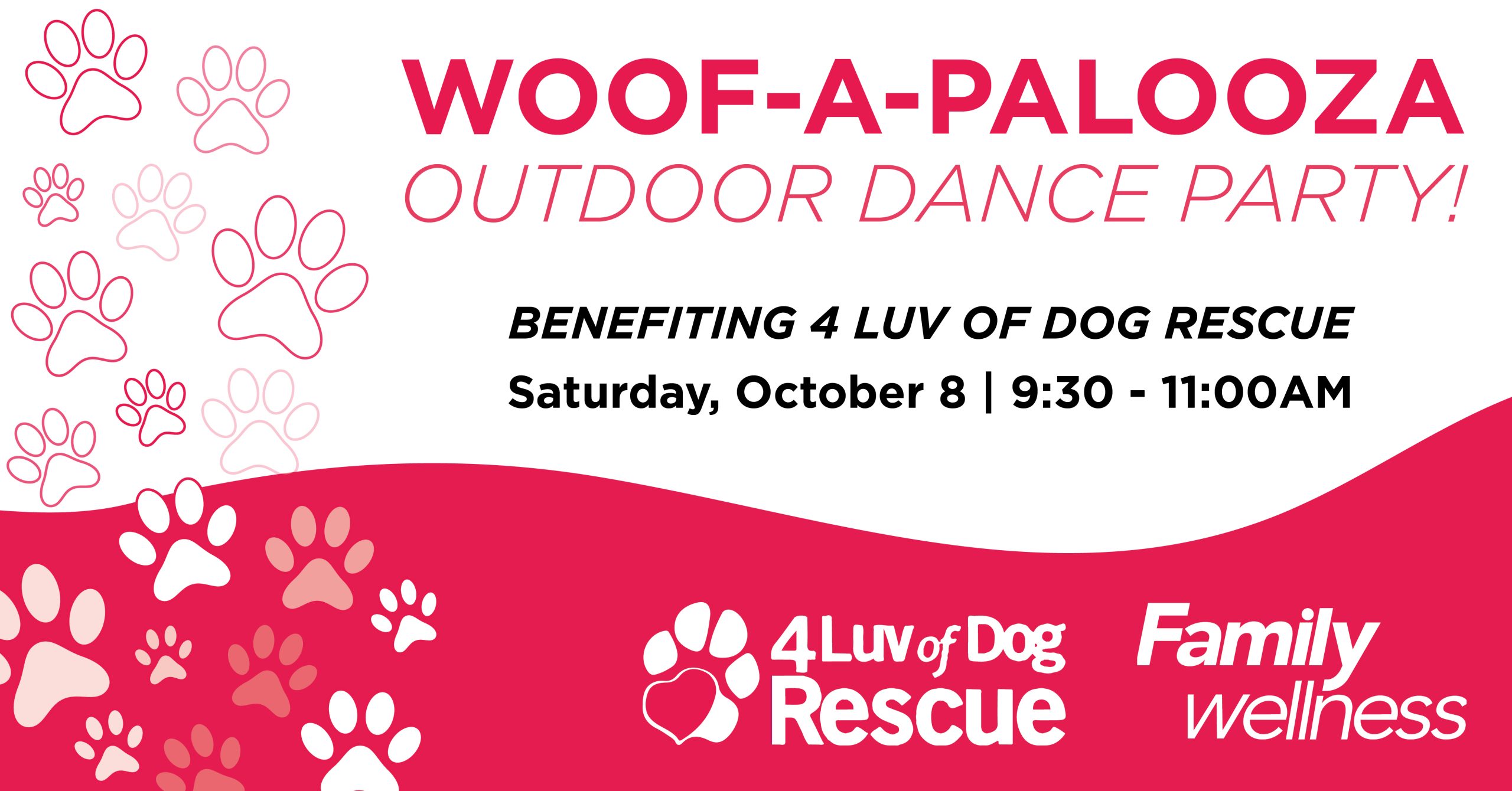 WOOF-A-PALOOZA | Outdoor Dance Party! - Family Wellness Fargo